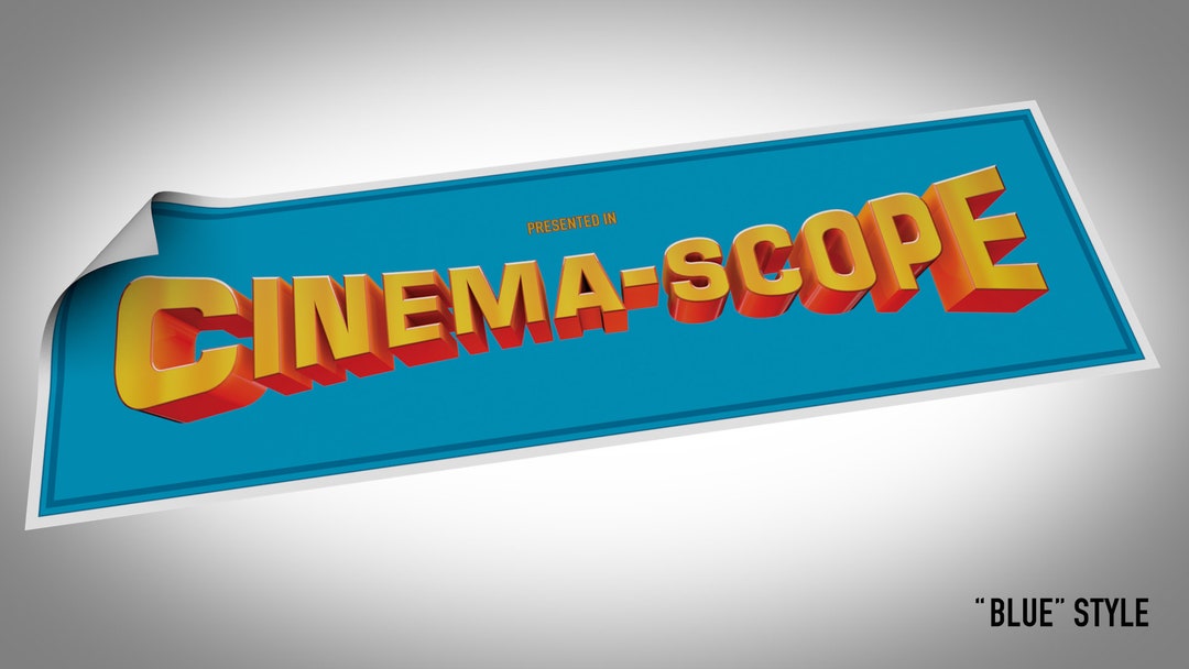 Presented in Cinemascope - Vintage Style Cinema Art Print. - Etsy