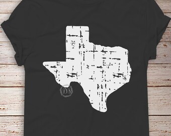 Distressed texas svg | Etsy