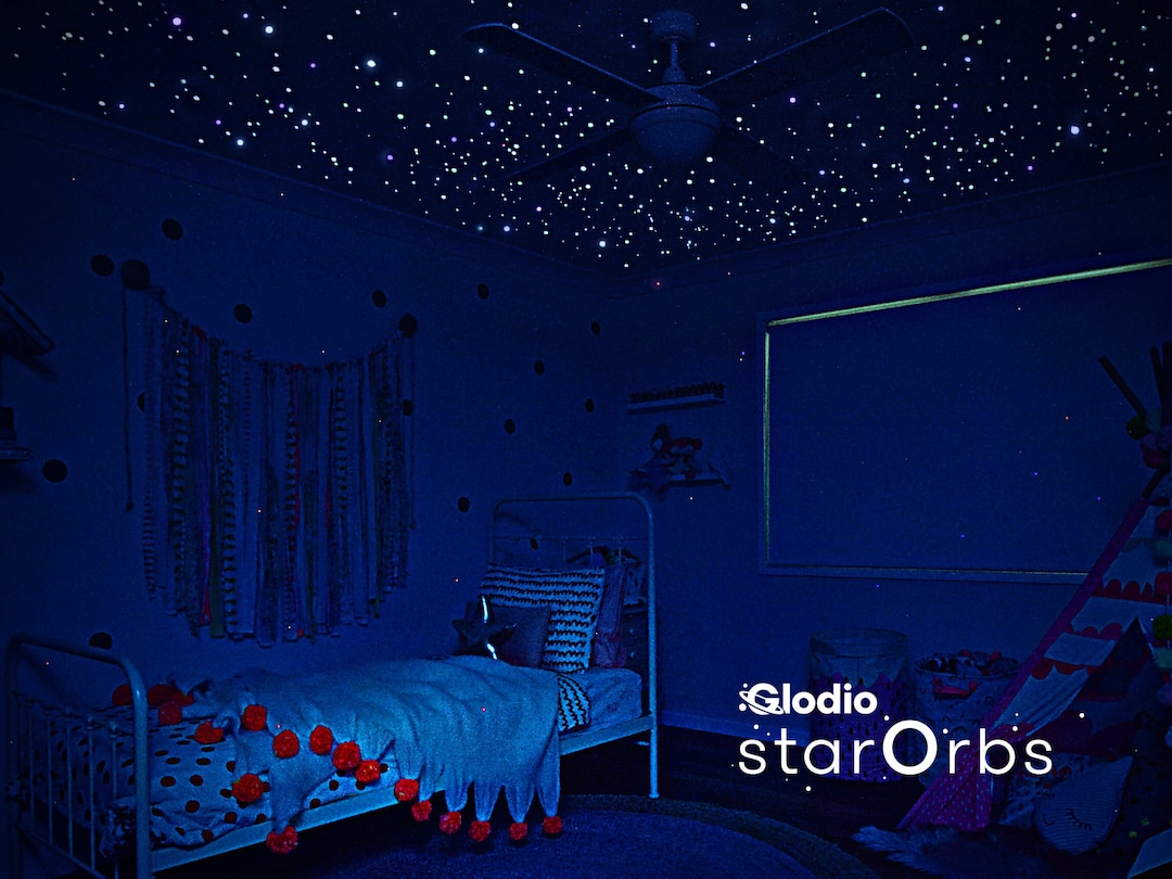 Glow in Dark Stars, Galaxy Room Decor Star Stickers, Realistic Kit for ...