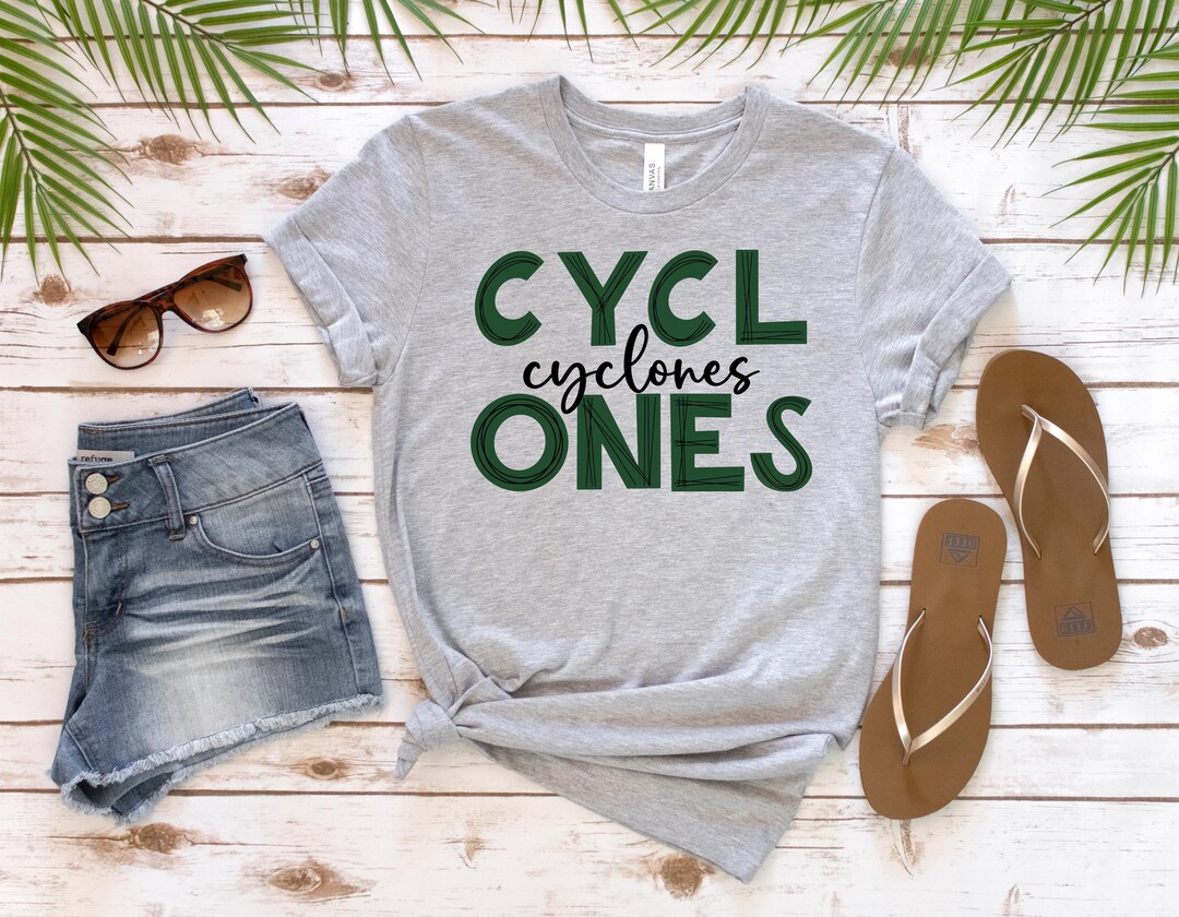 Cyclones Green Lined Transfer Sheet - Etsy