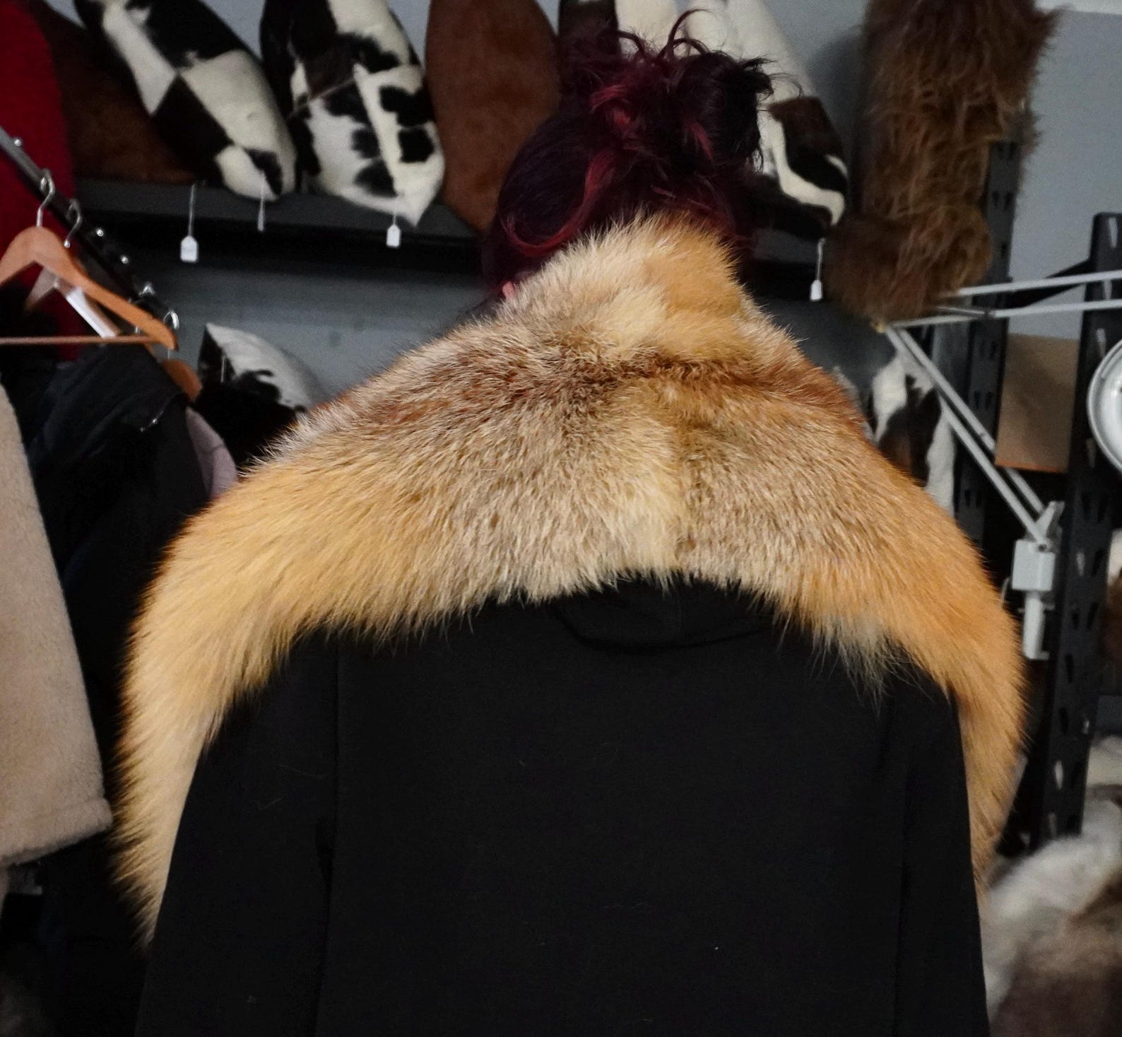Just Stunning and Totally Natural - an Amazing Genuine Red Fox Fur ...