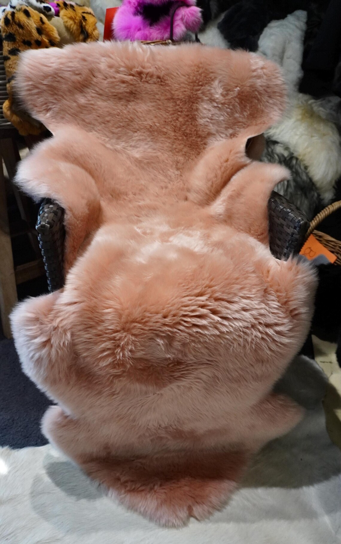 Apricot Pink - A Beautiful Thick, Soft & Warm Double Length Australian ...