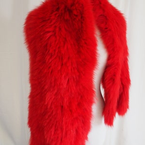 Glorious Red Fox Fur Shawl - Thick and Luxurious - Super Soft and Warm ...