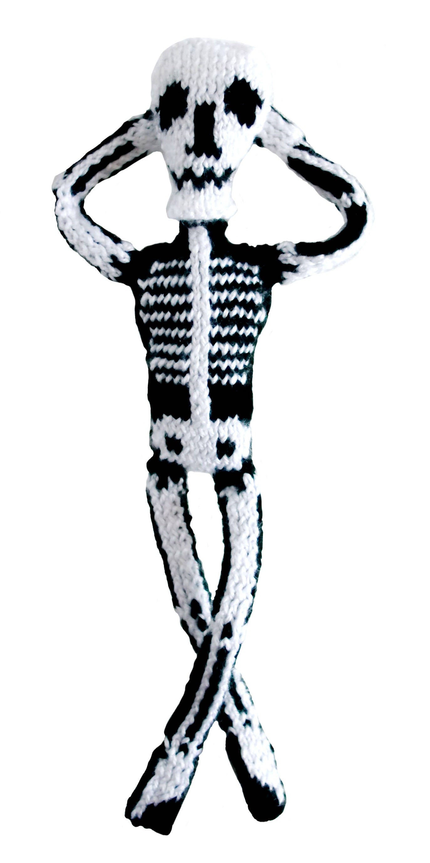 Skelly Skeleton Knitted - Etsy UK