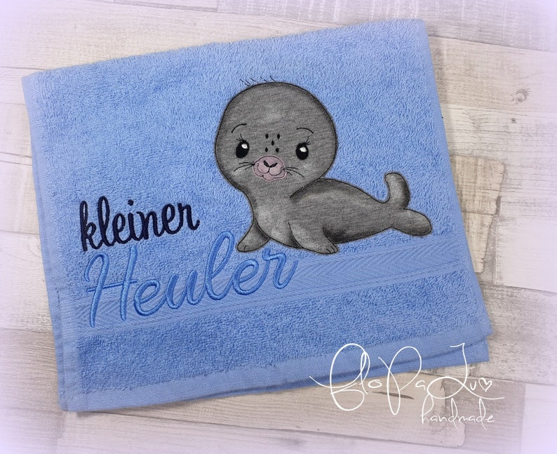 Kleine Robbe Stickdatei - Etsy.de