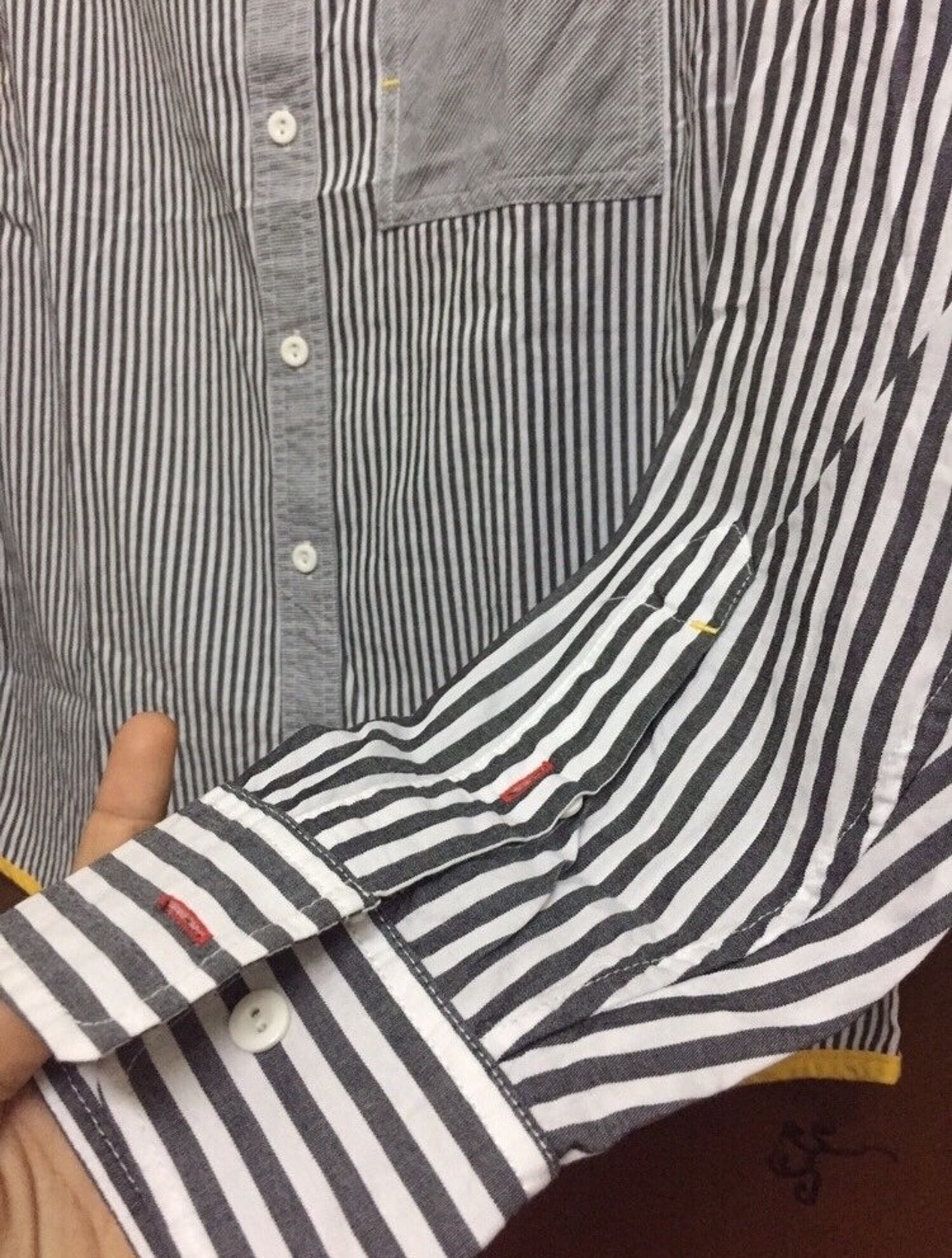 Jun Watanabe Engineer Design Stripes Long Sleeve Large Size - Etsy