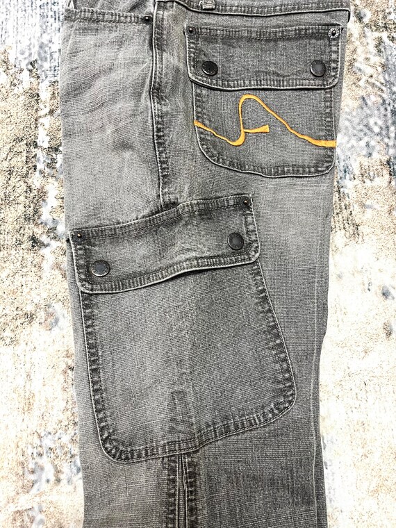 Vintage Amaretto Japanase Side Bush Pants Pockets Boo… - Gem