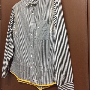 Jun Watanabe Engineer Design Stripes Long Sleeve Large Size - Etsy