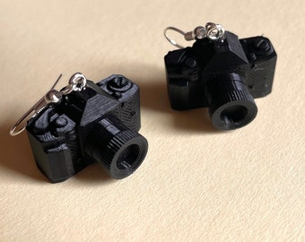 Camera Earrings - Etsy