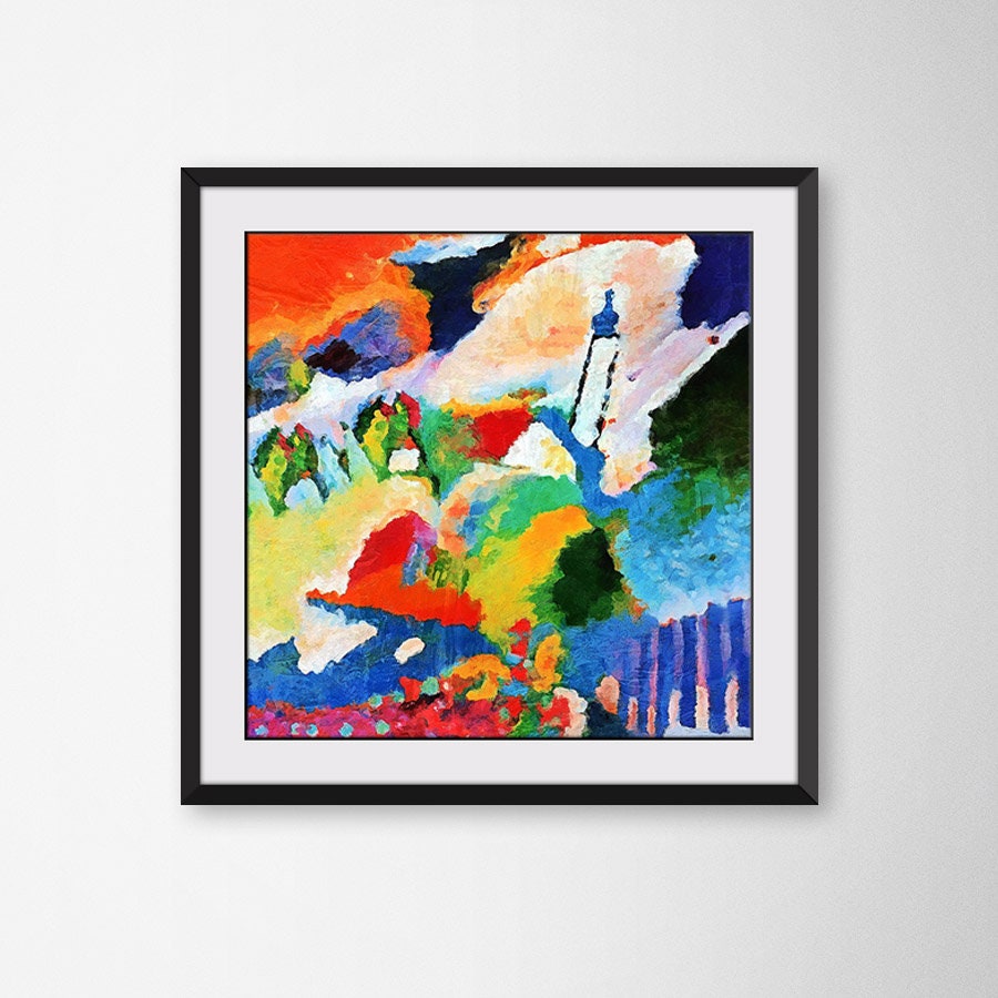 Colorful Print Abstract Wall Art Print Modern Art Print - Etsy