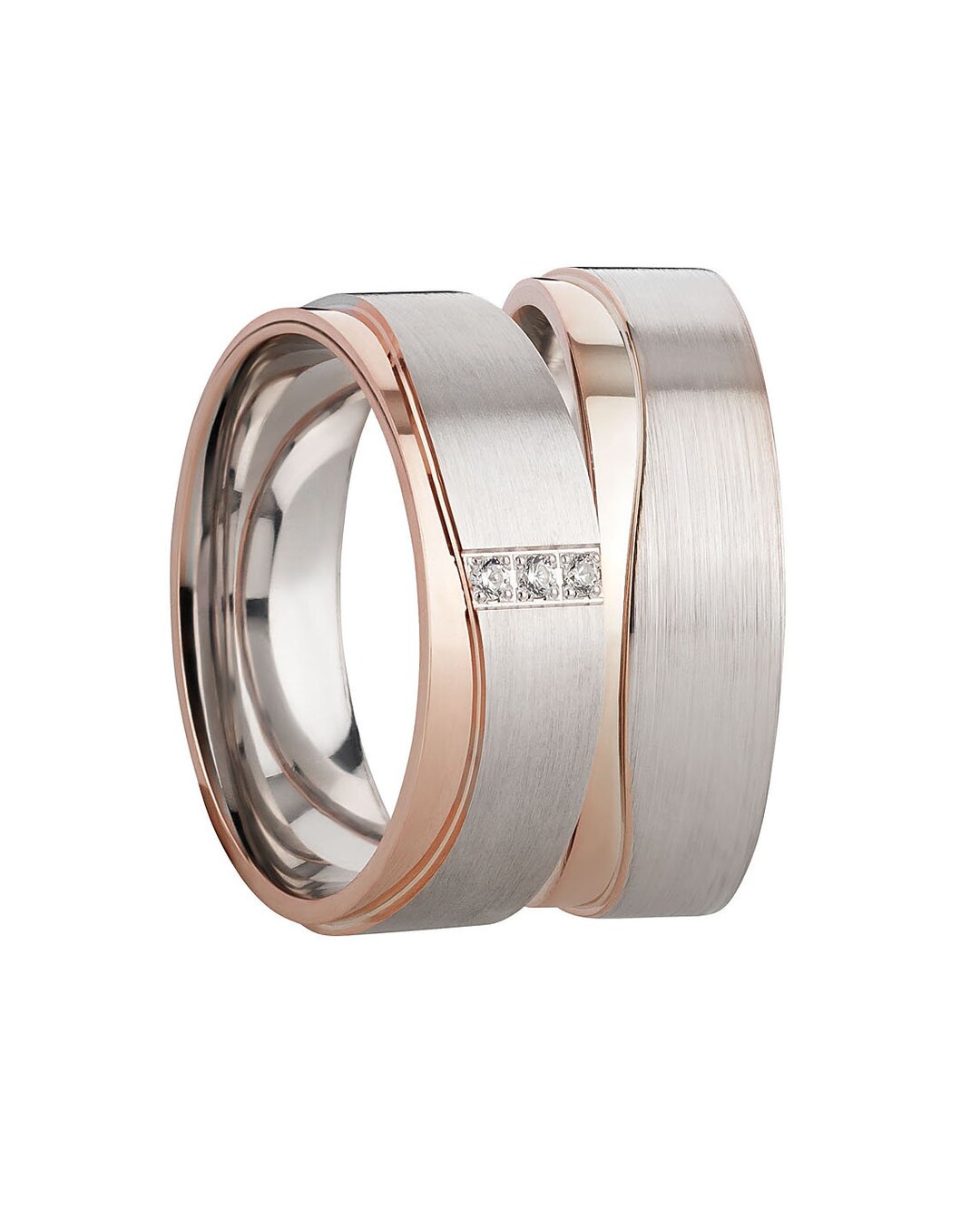 Gold-plated Friendship Rings - Partner Rings - Engagement Rings ...