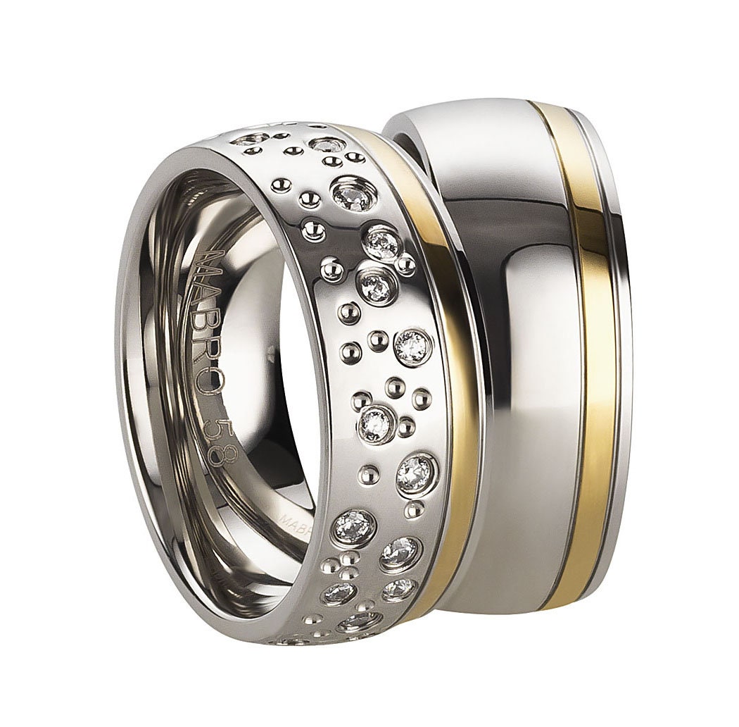 Pair of Stainless Steel Partner Rings Friendship Ring | Etsy