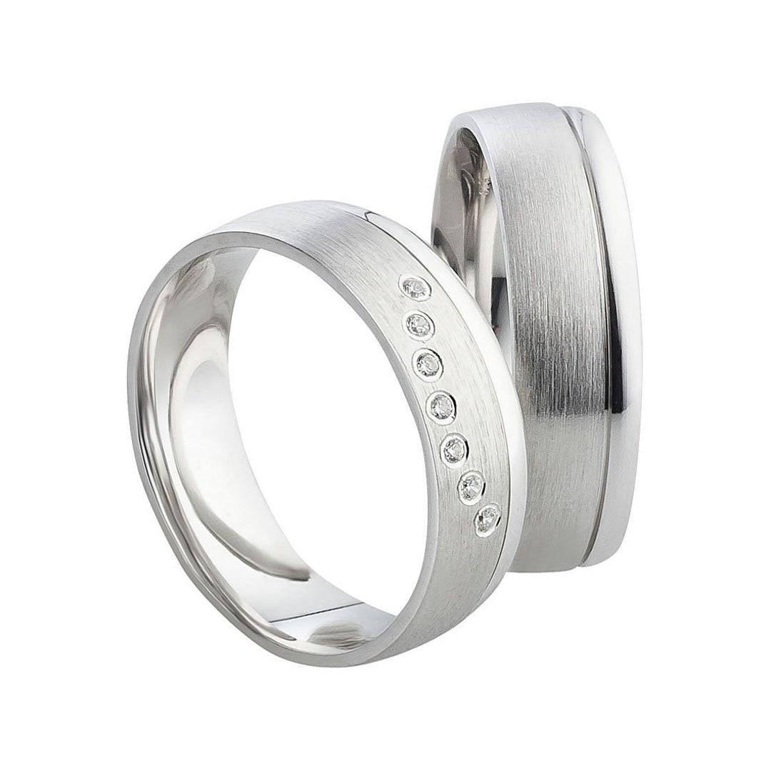 Couple Ring Friendship Ring Partner Ring Wedding Ring 925 Sterling ...