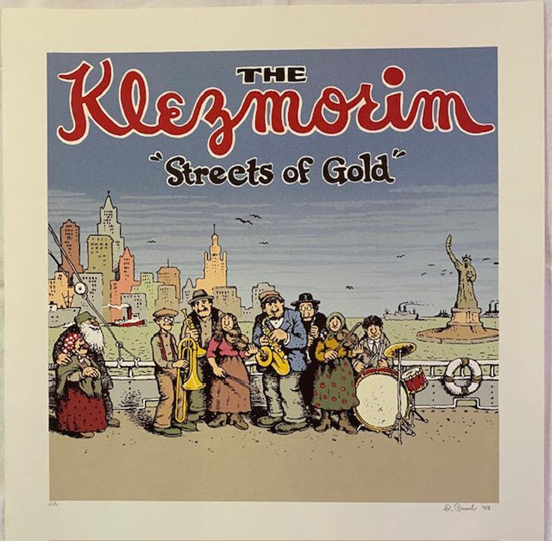 Robert Crumb - the Klezmorim - Sérigraphie - Artist Proof - Original ...