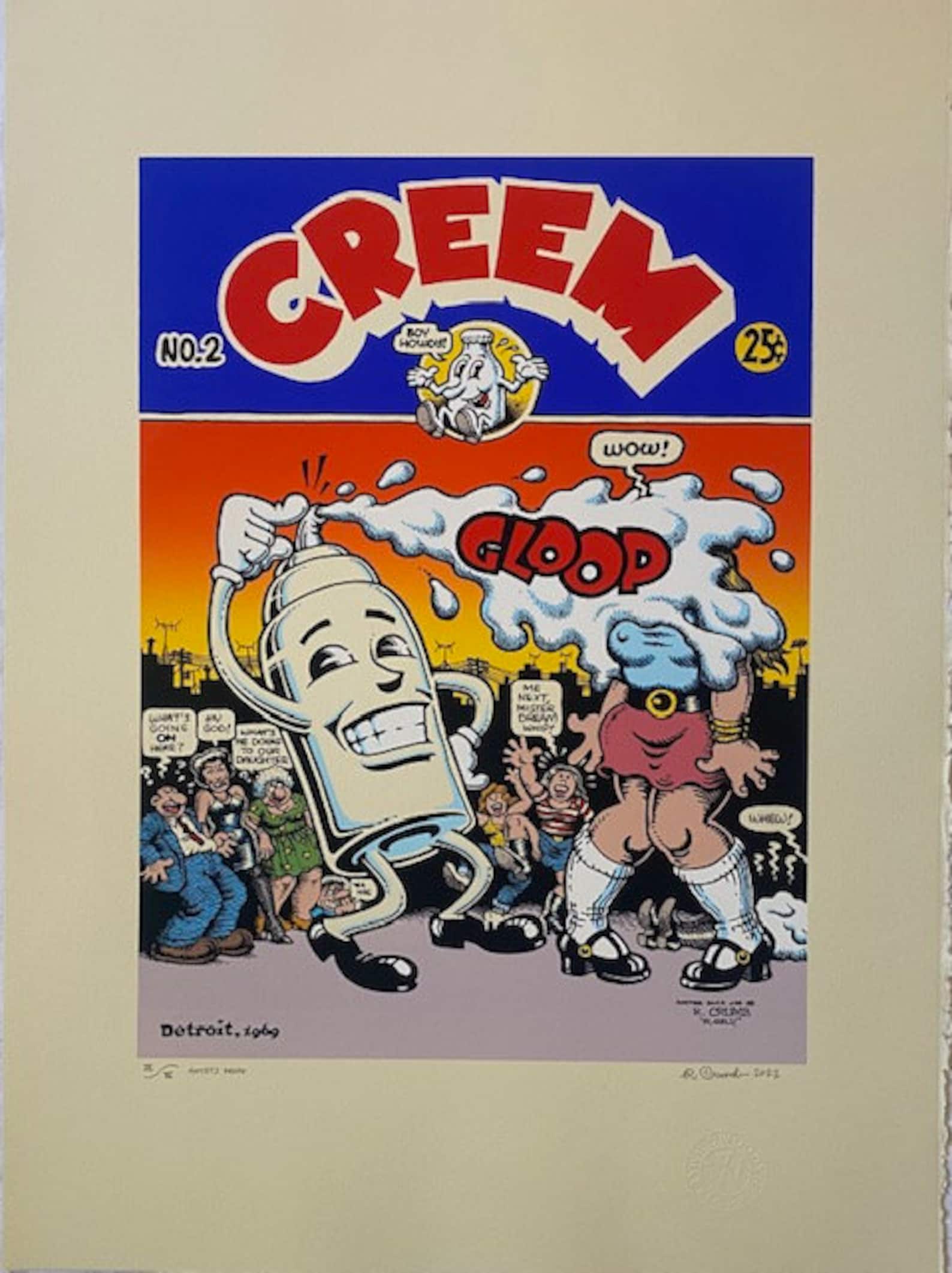 Robert Crumb - Creem No.2 - Serigraphy - 2022 - Original Signature - IX ...
