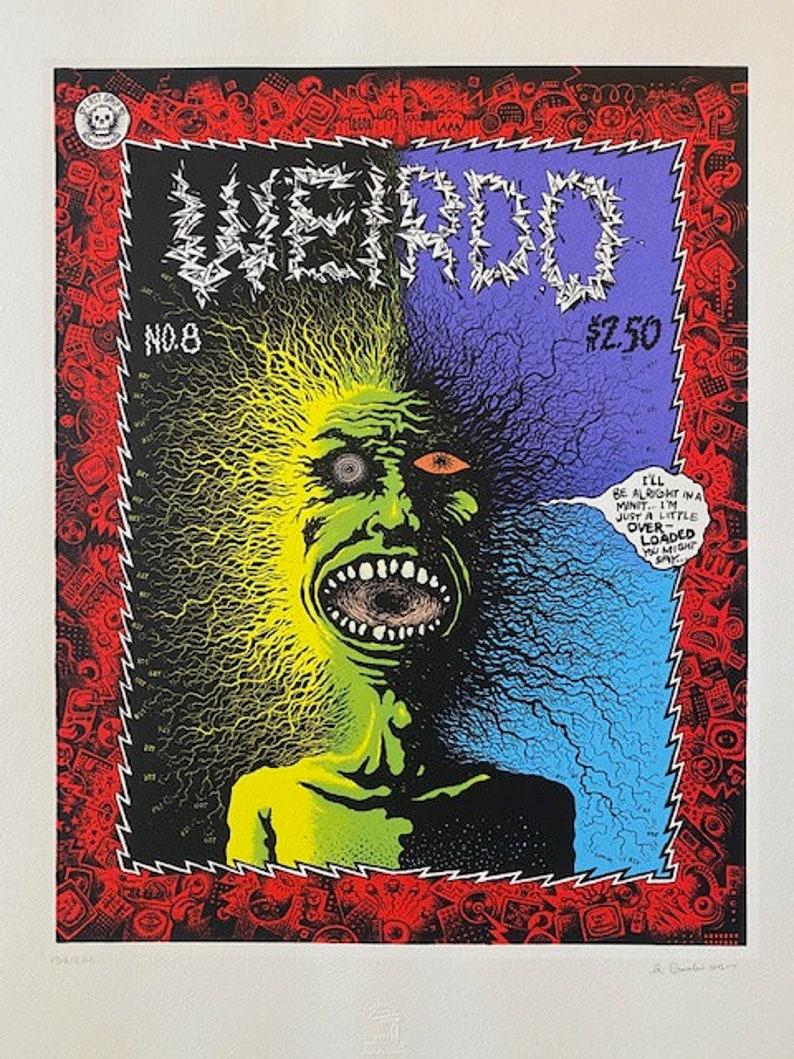 Robert Crumb - Weirdo No.8 - Original Signature - 196/200 - 2012 - Etsy
