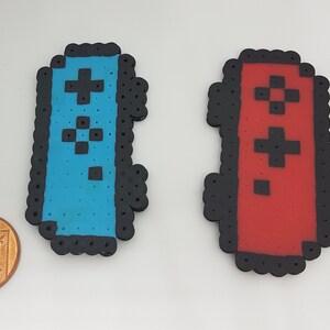 Customizable Switch Joy Con Perler Bead Key Chain/pin | Etsy