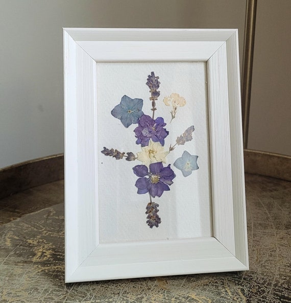 Handmade Pressed Flower Frame | Etsy