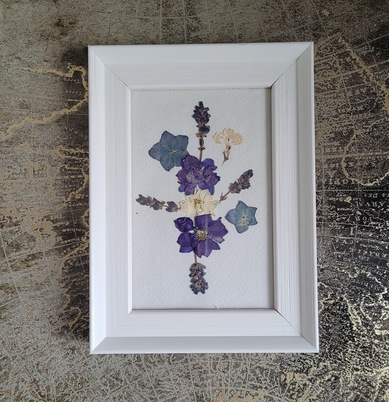 Handmade Pressed Flower Frame - Etsy