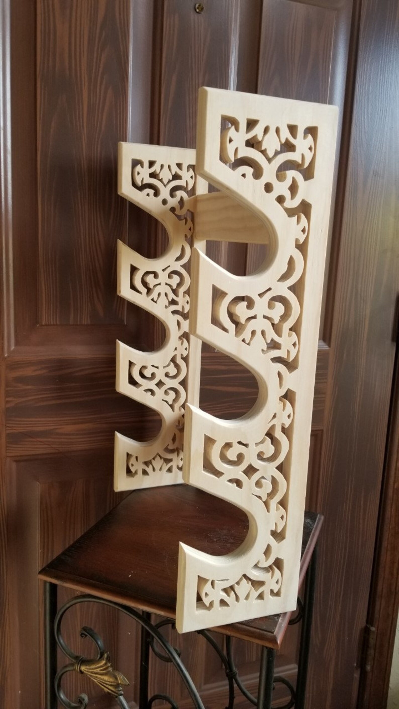 Decorative Rolling Pin Holder - Etsy