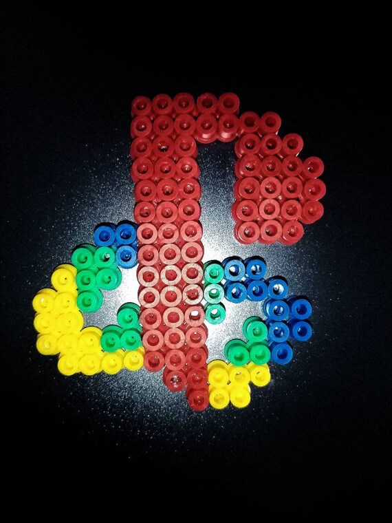 Playstation Symbol Perler Art | Etsy
