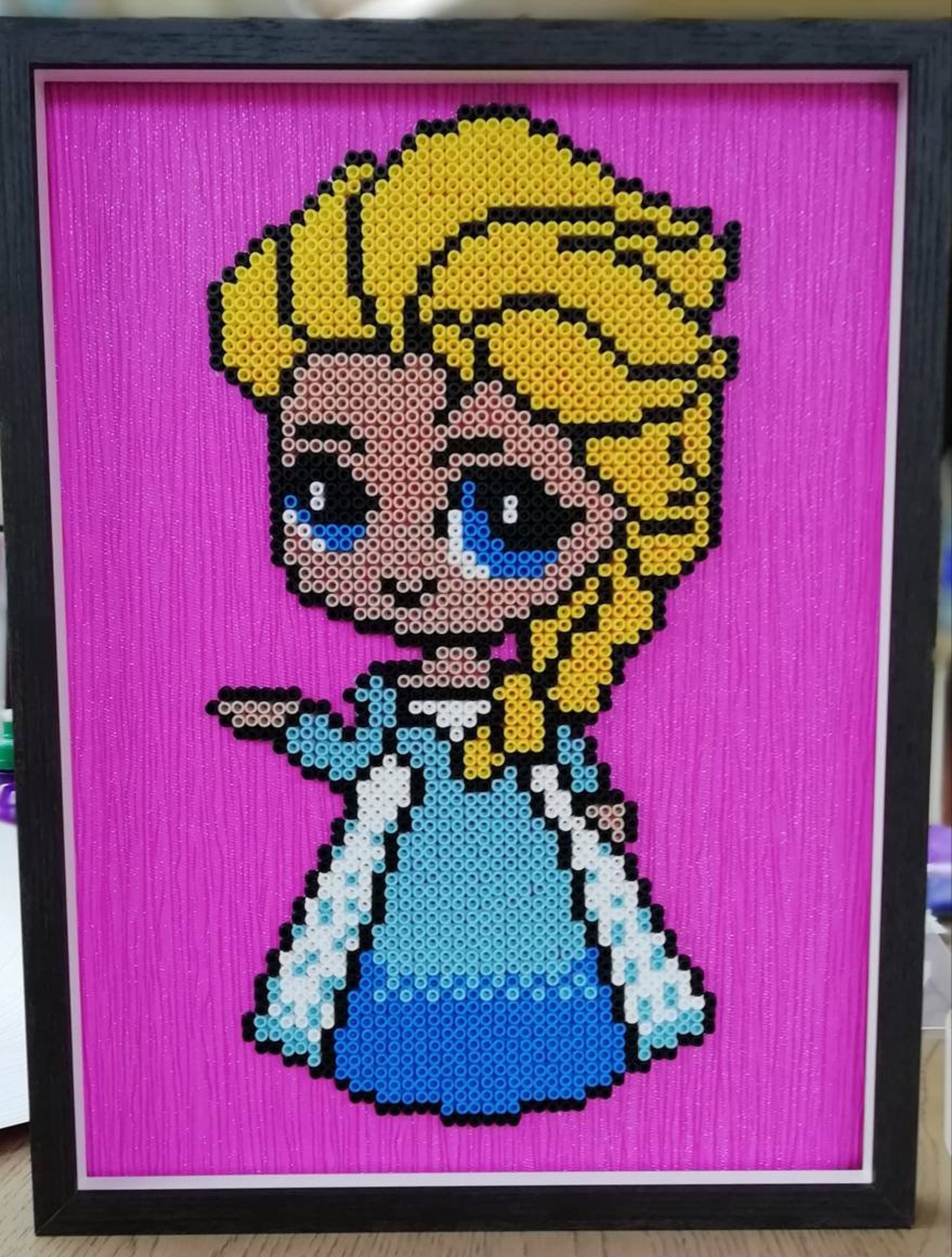Elsa Perler Bead - Etsy Singapore