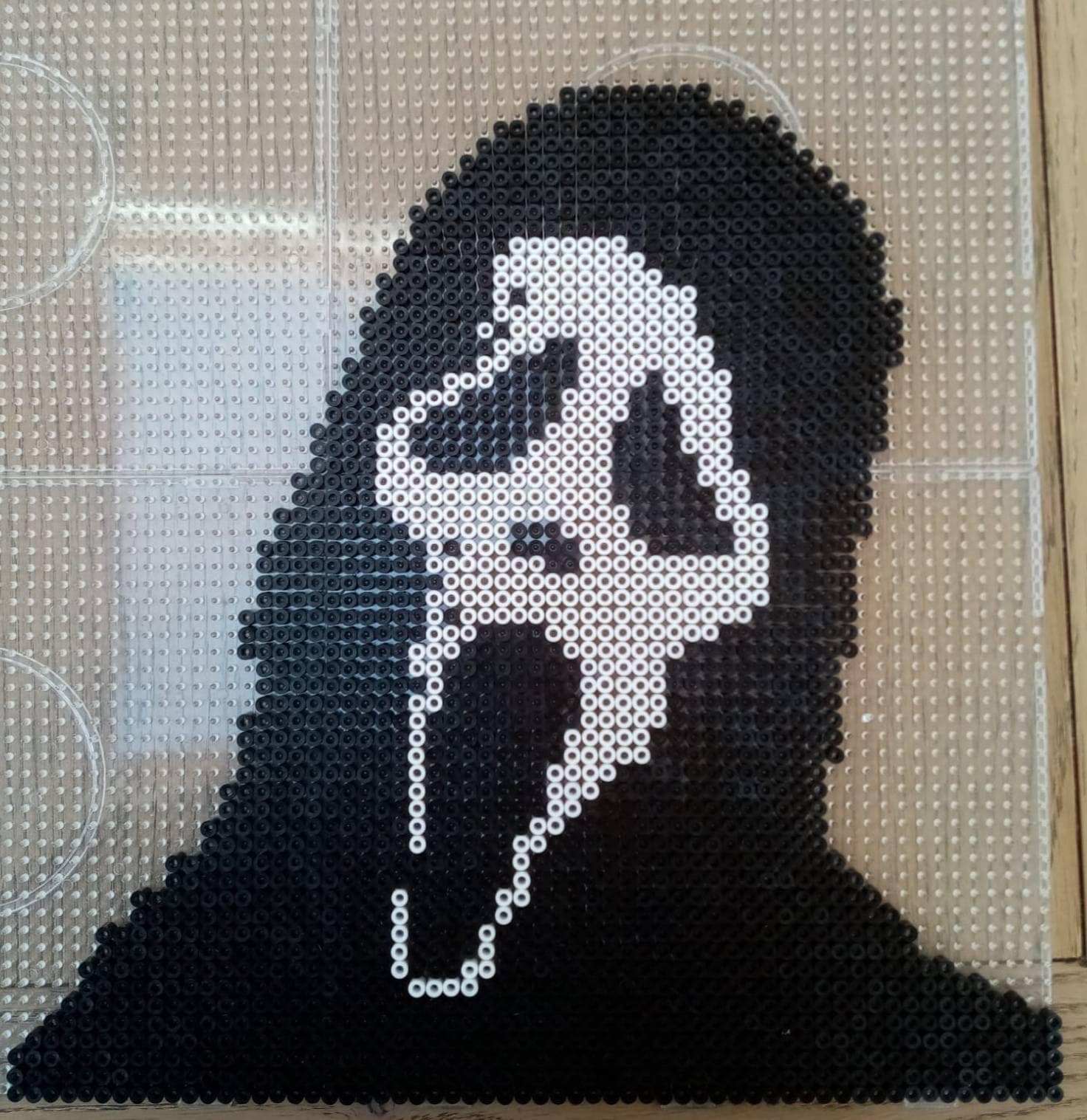 Ghostface Perler Bead - Etsy