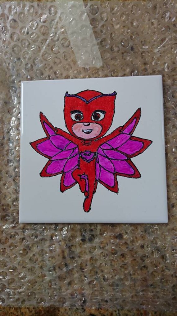 Pj Masks on Tiles - Etsy