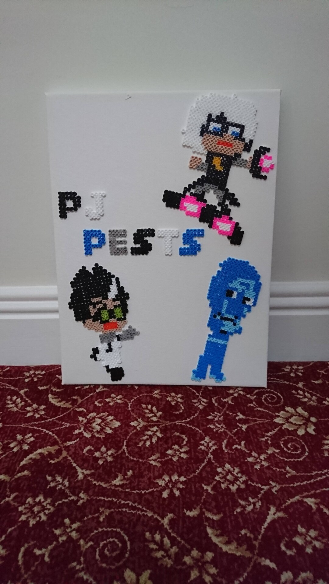 Pj Masks Perler Bead - Etsy UK