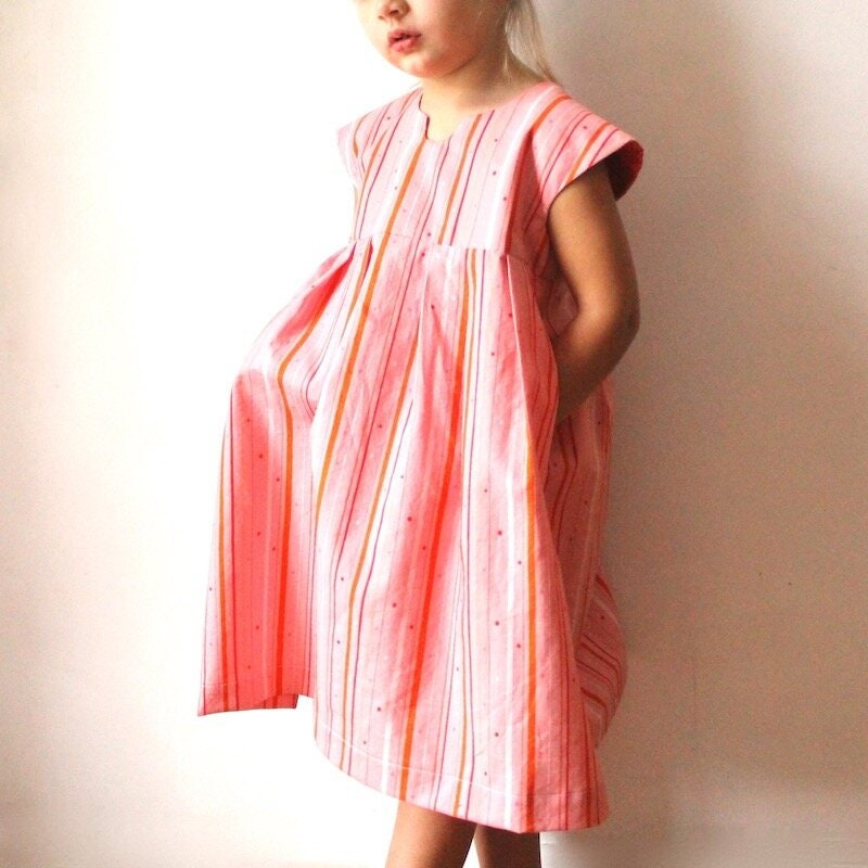 Geranium Dress Pattern Sz 0-5T - Etsy