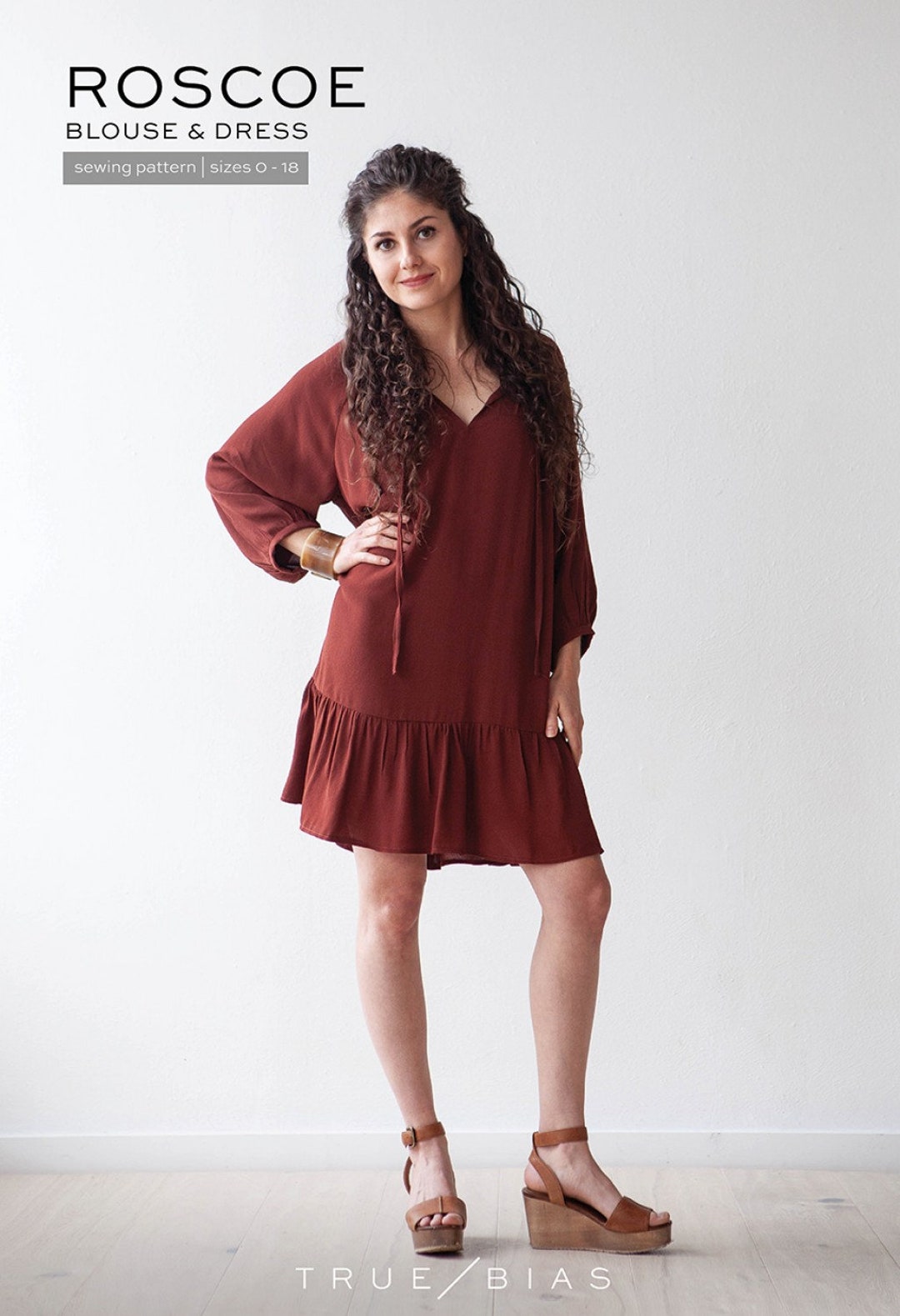 Roscoe Dress Pattern - Sizes 0-18 - Etsy