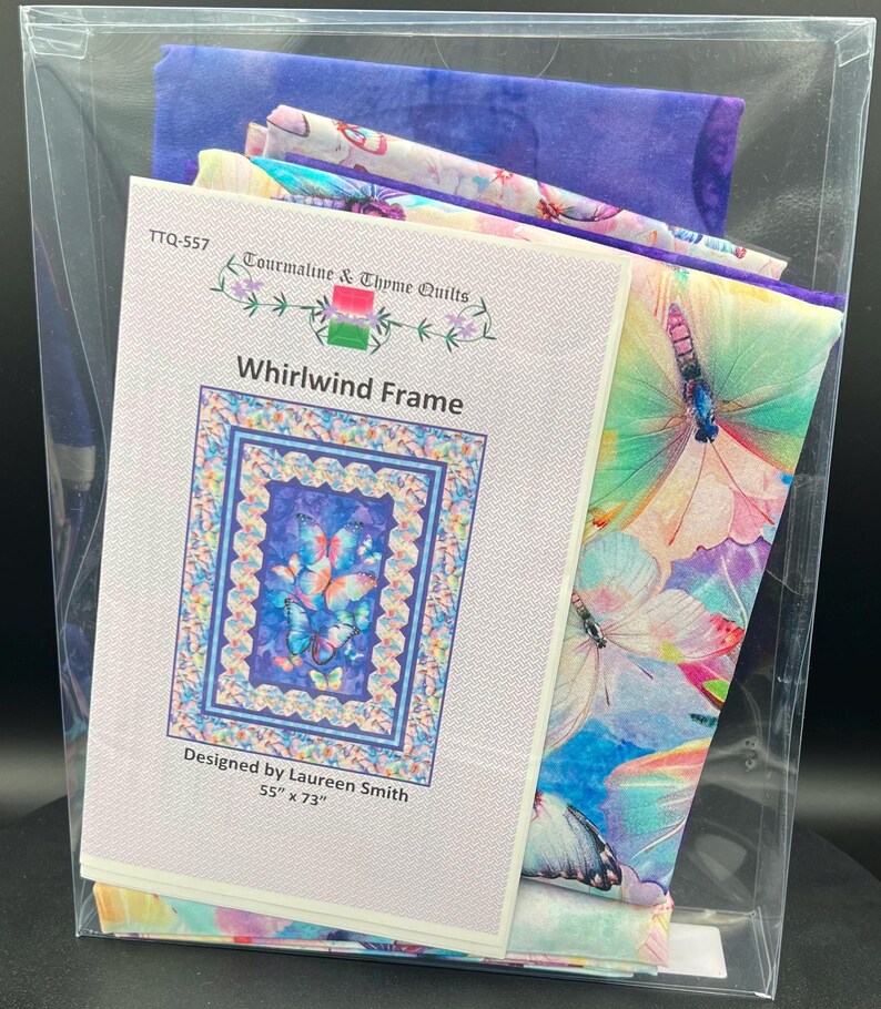 Whirlwind Frame Quilt Kit Designed by Laureen Smith - Etsy