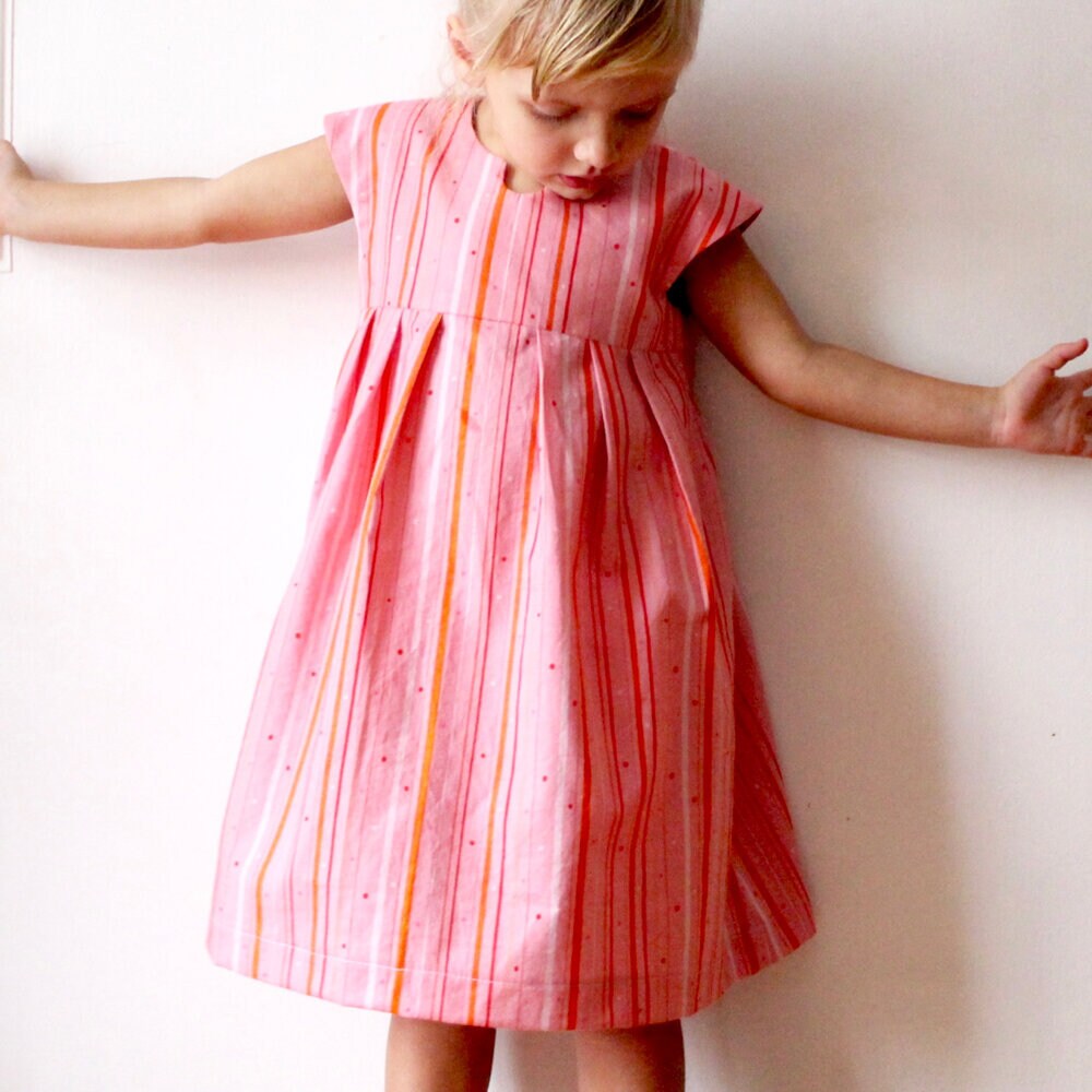 Geranium Dress Pattern Sz 0-5T - Etsy