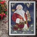 Enchanted Santa Tiling Scene and Thread Kit Bundle - Machine Embroidery ...