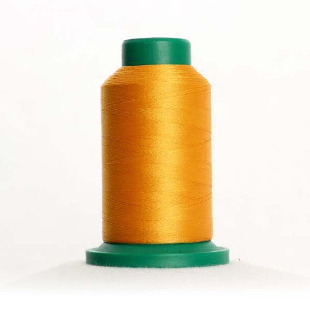 Isacord Thread Gold 0704 for Embroidery, Quilting, Decorative Stitching ...