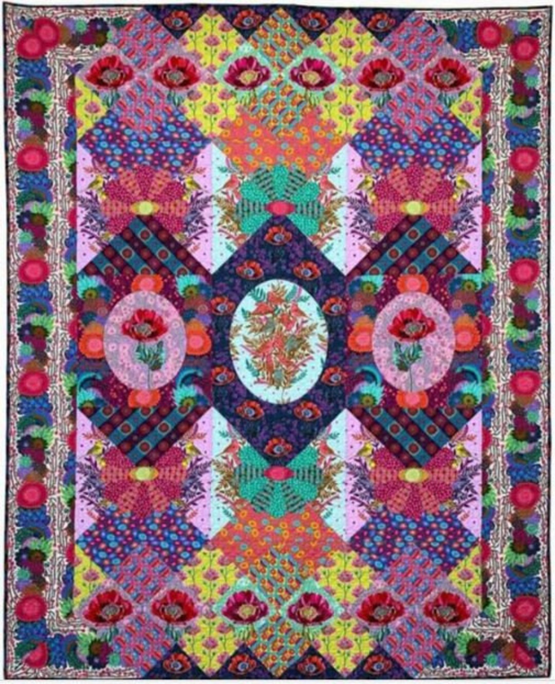 Visions Quilt Kit by Anna Maria for Free Spirit Fabrics - Etsy