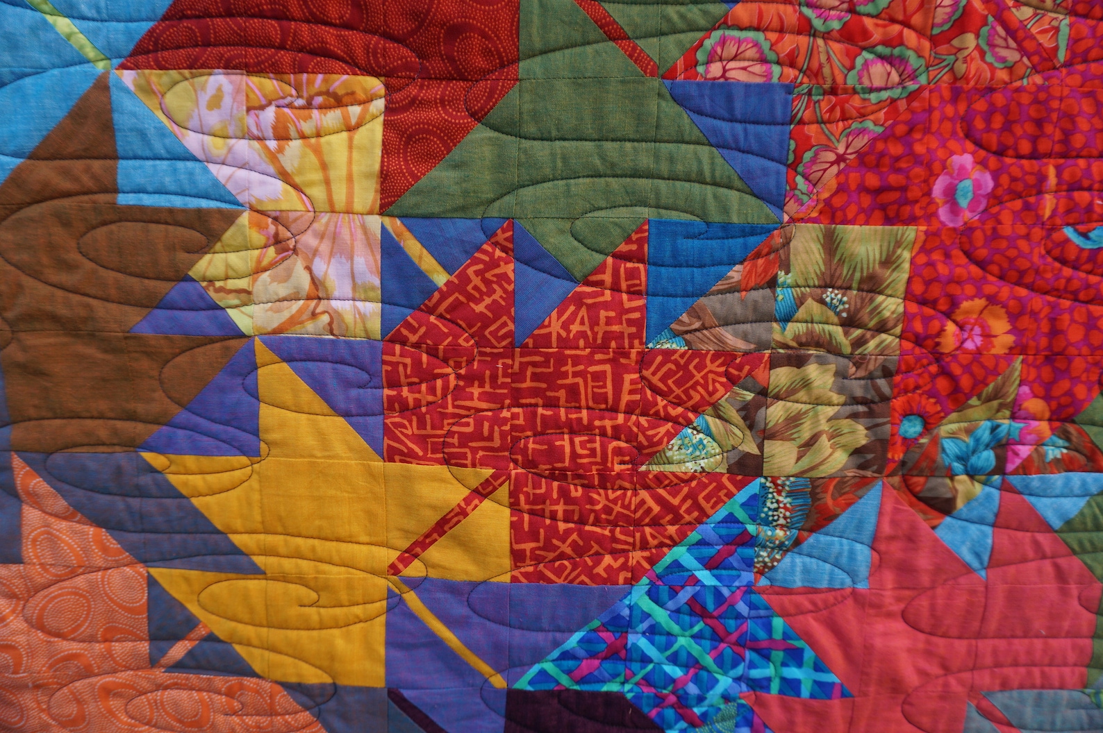 Third Weekend in October Quilt Kit W/kaffe Fassett Collective Fabrics ...