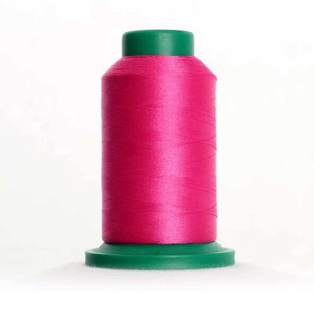 Isacord Thread HOT PINK 2508 for Embroidery Quilting - Etsy