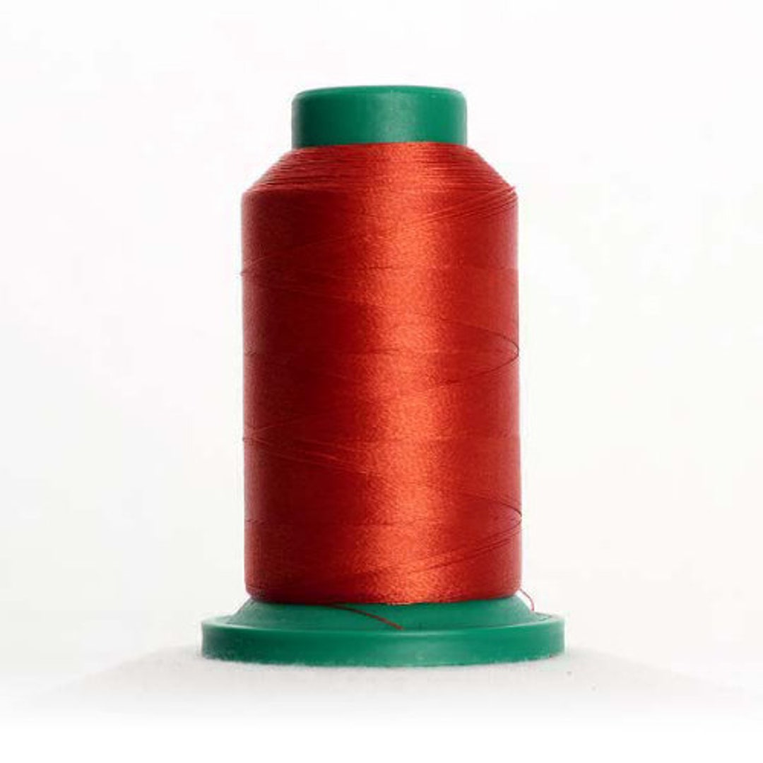 Isacord Thread BURNT ORANGE 1312 for Embroidery, Quilting, Decorative ...