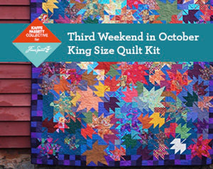 Third Weekend in October Quilt Kit W/kaffe Fassett Collective Fabrics ...
