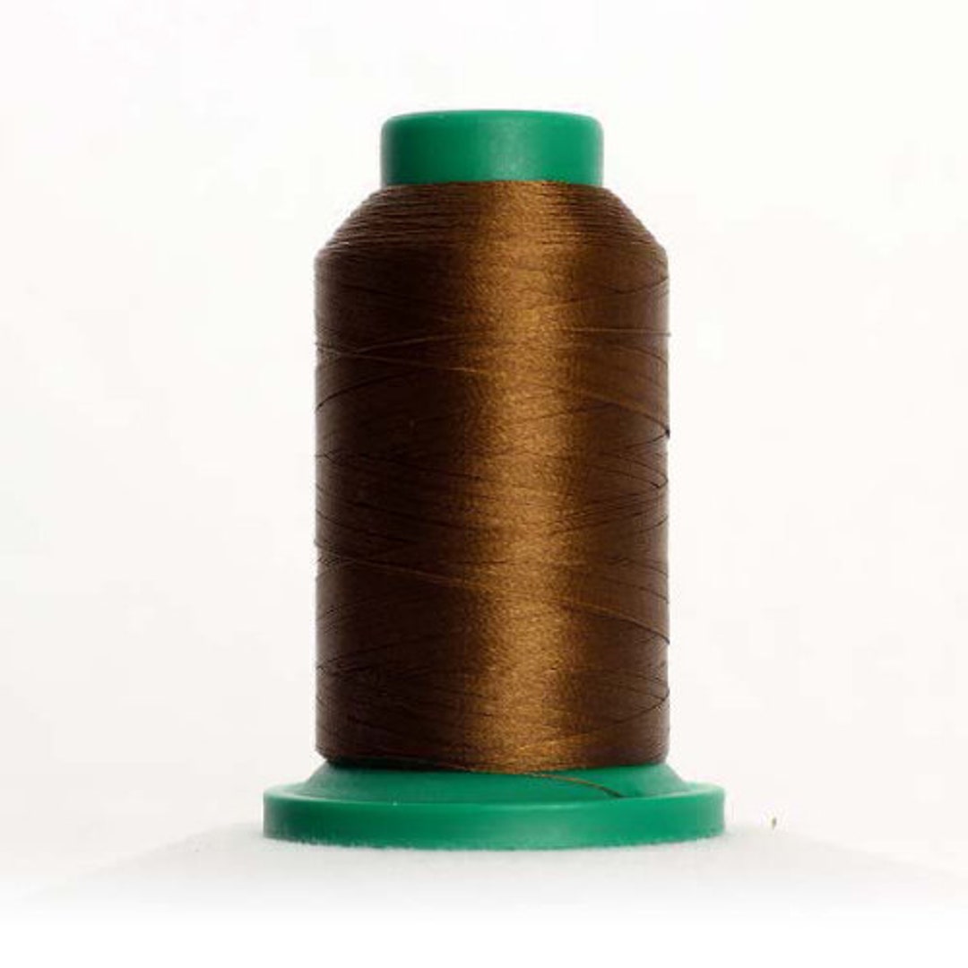 Isacord Thread GOLDEN BROWN 0747 for Embroidery, Quilting, Decorative ...