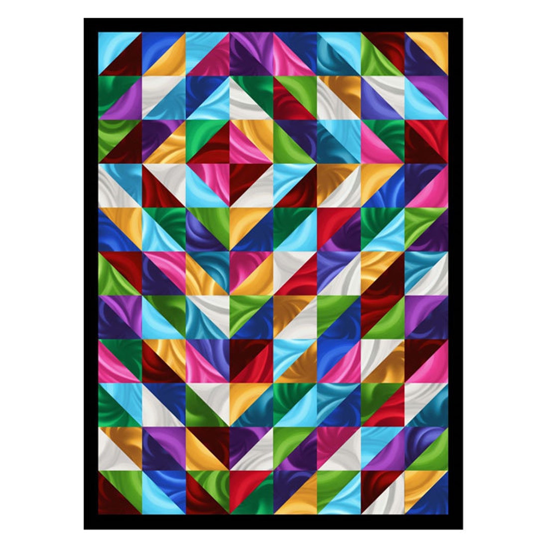 Pulse - a Quilt Pattern by MJ Kinman for Northcott Fabrics - Etsy