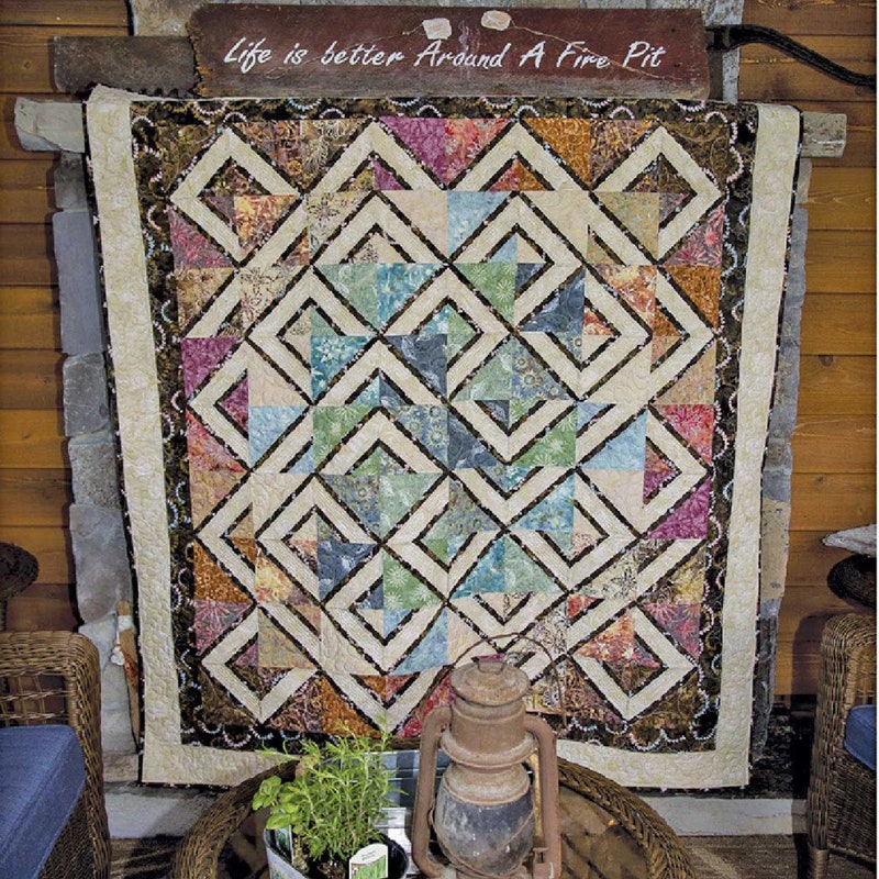 Labyrinth Quilt Pattern - Etsy