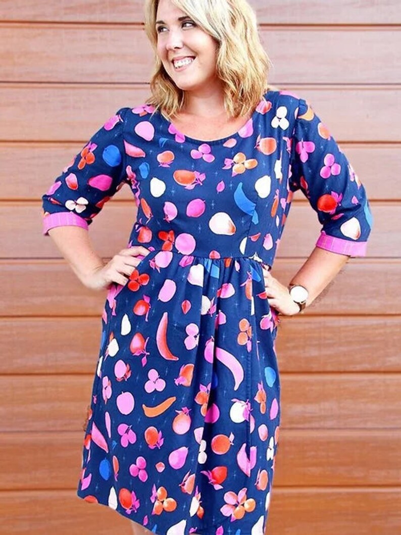 Flatter Me Frock Pattern, Sew to Grow SWTG15 - Etsy