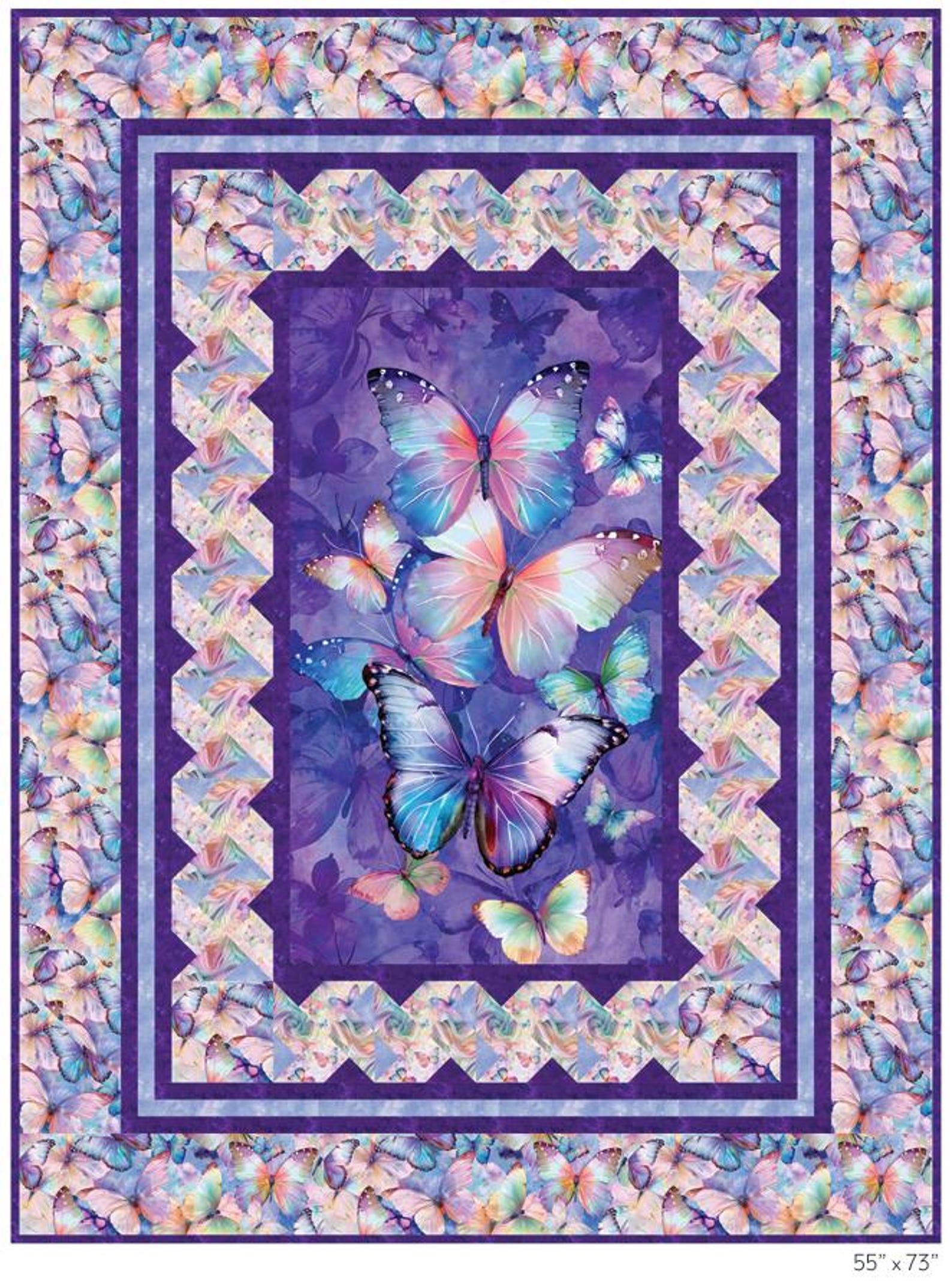 Whirlwind Frame Quilt Kit Designed by Laureen Smith - Etsy