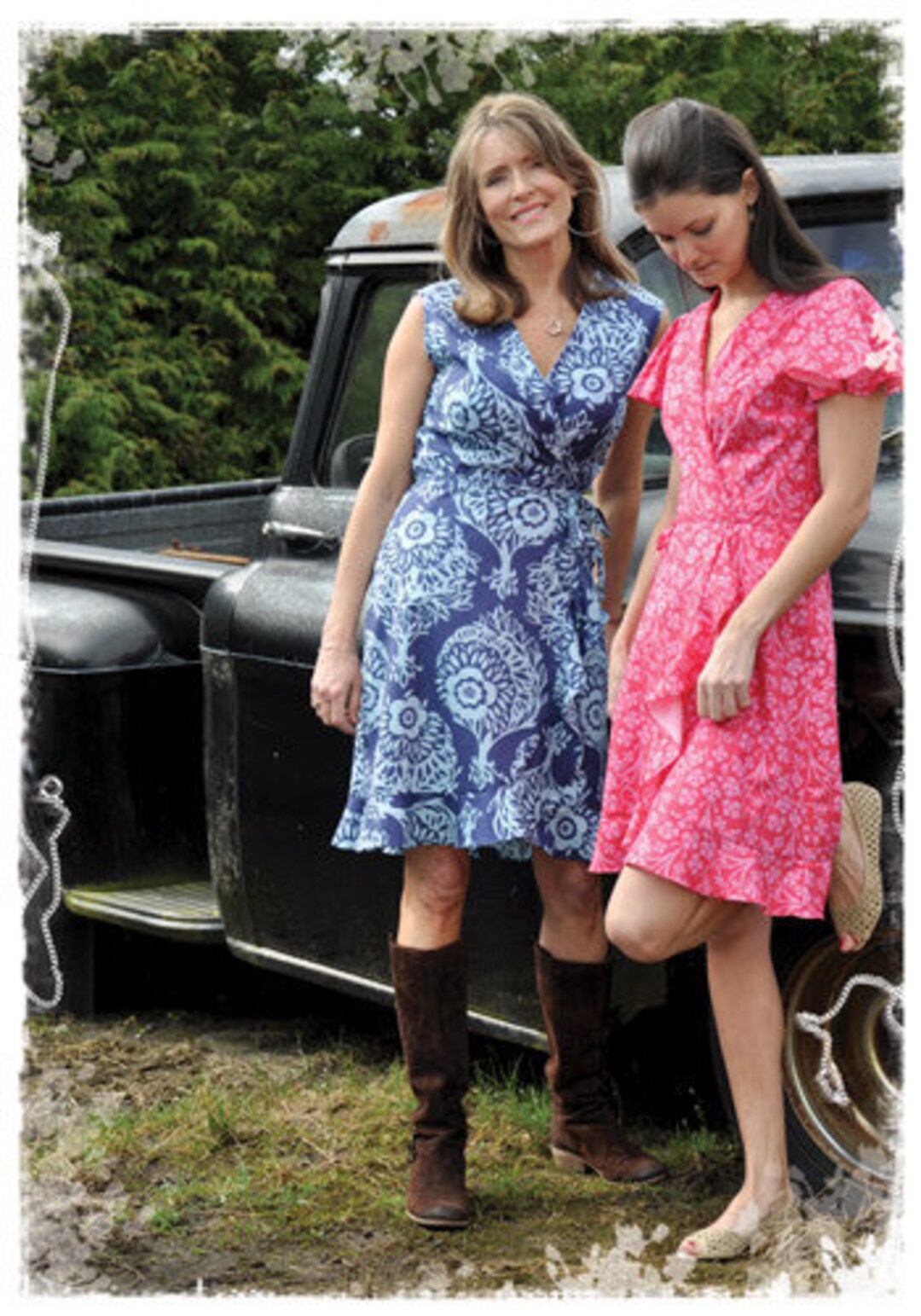 The Wrap Dress Pattern - Etsy