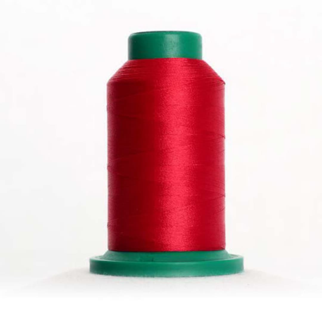 Isacord Thread COUNTRY RED 2101 for Embroidery, Quilting, Decorative ...