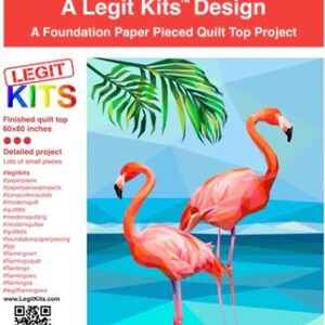 Legit Kits - Large Foundation Paper Pieced Quilt Top Project (60X80 ...