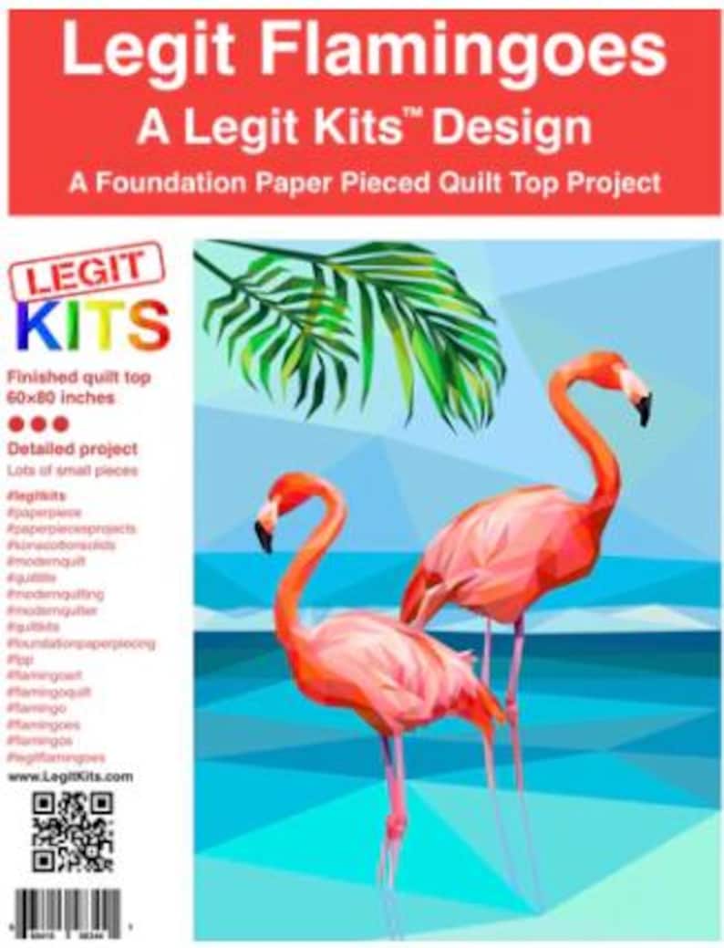 Legit Kits - Large Foundation Paper Pieced Quilt Top Project (60X80 ...