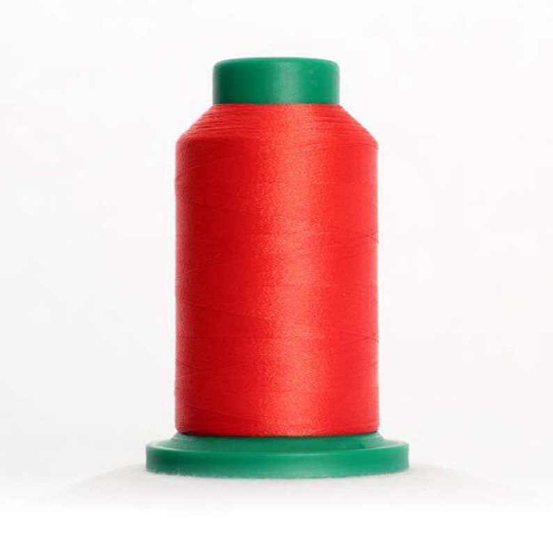 Isacord Thread RED BERRY 1701 for Embroidery Quilting - Etsy